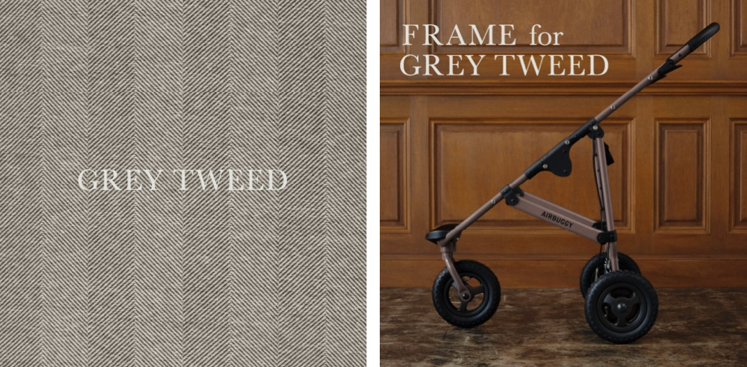 【エアバギーペット】秋冬限定「GREY TWEED（グレイツイード）」が数量限定で登場！上品で美しい色合い＆フレームもスペシャルカラー – お ...