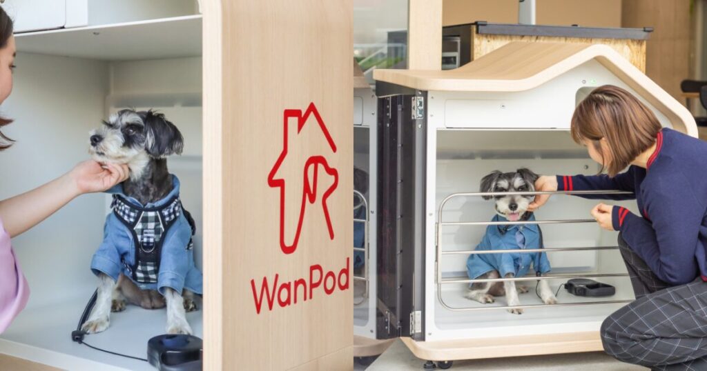 リードフックに代わる愛犬専用特別個室「WanPod」が「御殿場プレミアム・アウトレット」にて第2弾の長期実証実験を開始（10/26日 ...